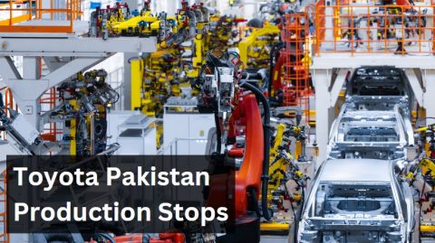 Toyota stops its vehicles production in Pakistan for two weeks